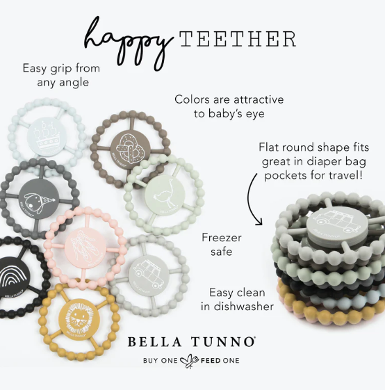 Put Me in Coach Happy Teether – Nesting Baby and Child Boutique