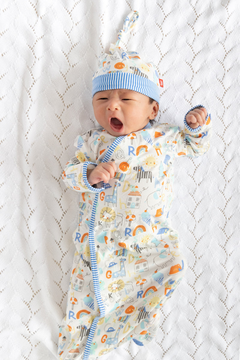 Alpha Gown Hat Set – Nesting Baby and Child Boutique